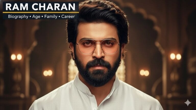 Ram Charan Biography 2025 Age, Height, Family, Net Worth - Bio Roster