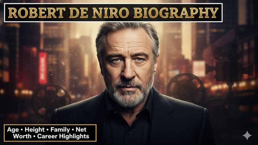 Robert De Niro Biography 2026 Age, Net Worth, Wife, Movies, Awards ...